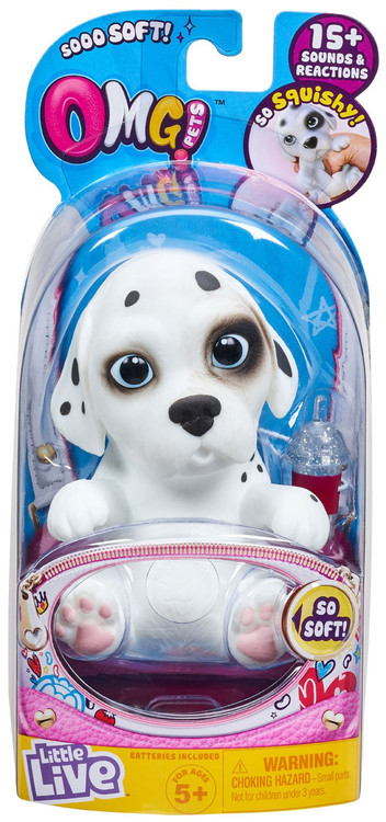 Little Live Pets OMG Pets Dalmatian Electronic Pet Moose Toys - ToyWiz