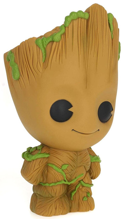 Marvel Guardians of the Galaxy Groot Vinyl Bank Monogram - ToyWiz