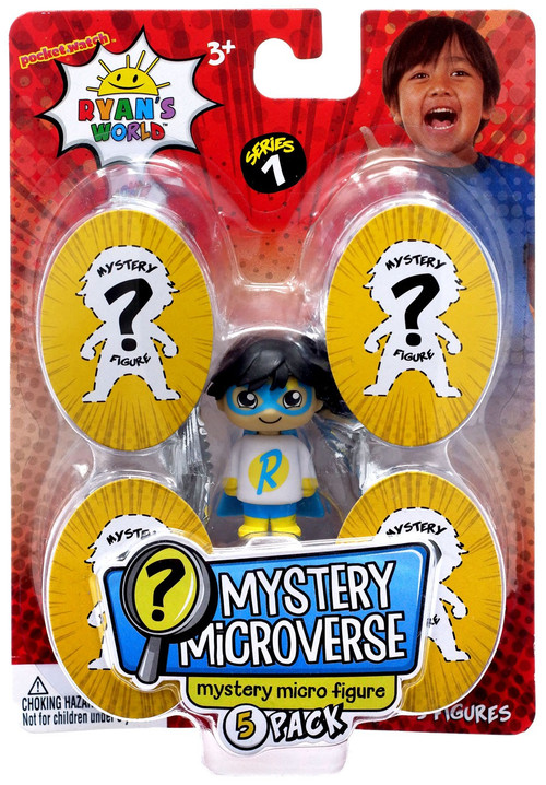 Ryans World Mystery Microverse Series 1 Blue Titan Mystery Micro Figure ...