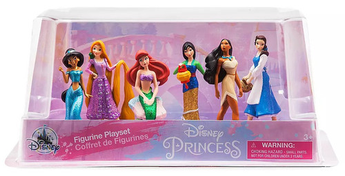Disney Princess Disney Princess Exclusive 6-Piece PVC Figure Play Set ...