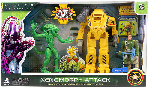 Alien Collection Colonial Marines VS Aliens Xenomorph Attack Exclusive ...