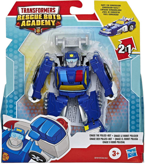 Transformers Playskool Heroes Rescue Bots Academy Chase the Police-Bot ...