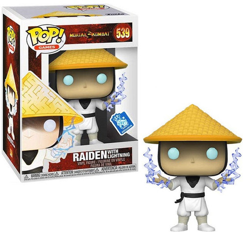 Funko Mortal Kombat POP Games Raiden with Lightning Exclusive Vinyl ...