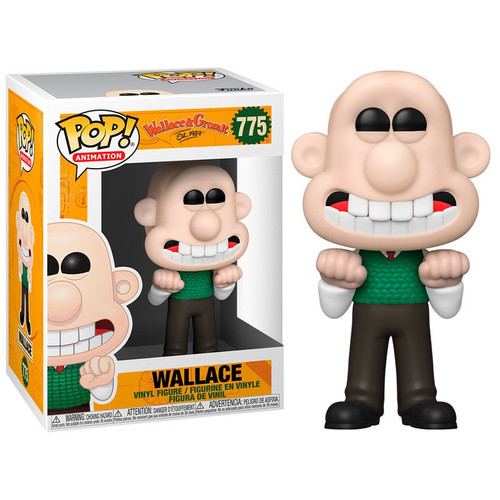 Funko Wallace Gromit POP Animation Wallace Vinyl Figure 775 - ToyWiz