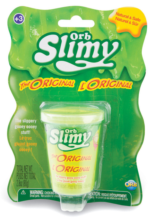 Orb Slimy Yellow Slime ORB Toys - ToyWiz