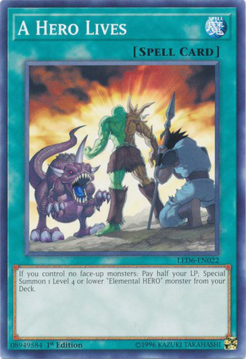 YuGiOh Trading Card Game Legendary Duelists Magical Hero Single Card ...