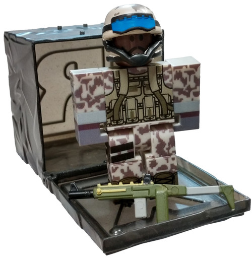 Roblox Series 7 After the Flash USCPF Soldier 3 Mini Figure with Black ...
