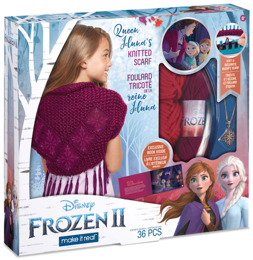 Disney Frozen Frozen 2 Queen Idunas Knitted Scarf Make it Real - ToyWiz