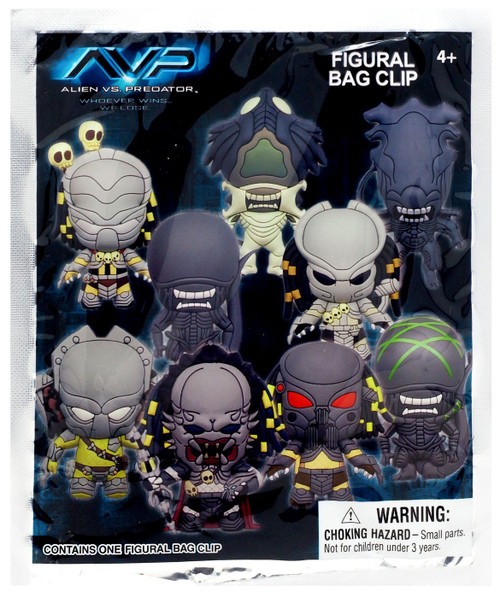 Alien vs Predator 3D Figural Foam Bag Clip Alien vs Predator Series 1 ...