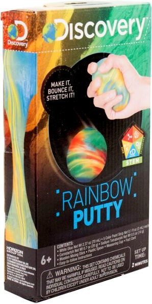 Discovery Rainbow Putty Science Kit Horizon Group - ToyWiz
