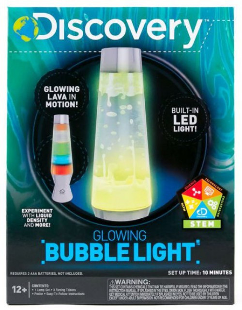 Discovery Glowing Bubble Light Science Kit Horizon Group - ToyWiz