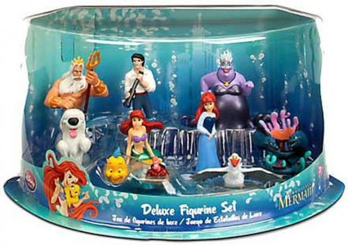 Disney The Little Mermaid The Little Mermaid Deluxe Figurine Set ...