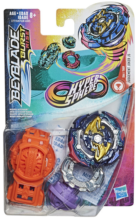 Beyblade Burst Rise Hypersphere Judgement Joker J5 Starter Pack Hasbro ...
