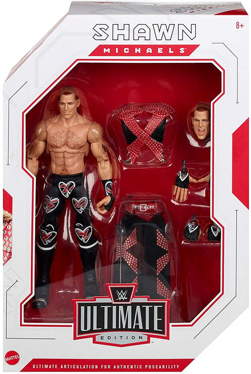 WWE Wrestling Ultimate Edition Shawn Michaels 7 Action Figure Mattel ...