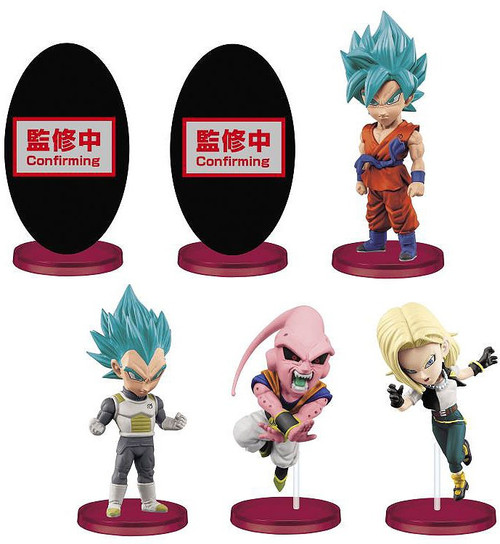 Dragon Ball Legends WCF Dragon Ball Legends Collab 2.5 Set of 6 PVC ...