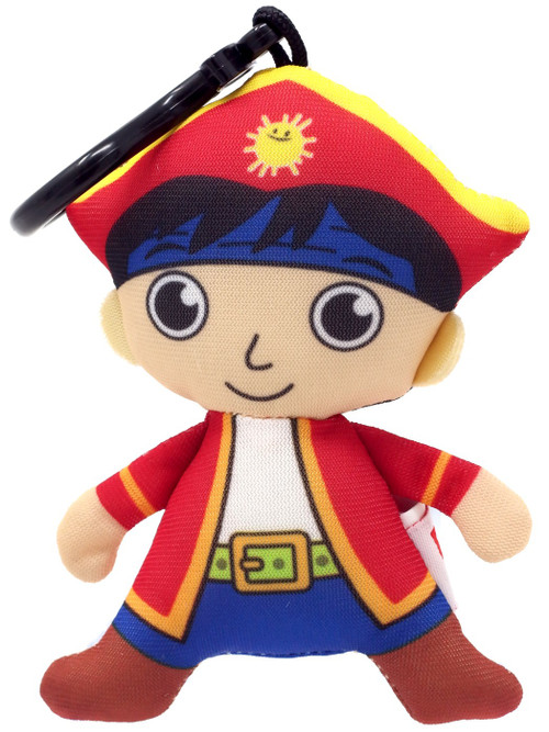 Ryans World Pirate Ryan Plush Backpack Clip Pocket Watch - ToyWiz