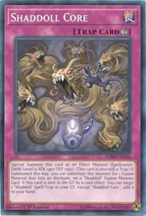 YuGiOh Shaddoll Showdown Structure Deck Single Card Common Shaddoll ...
