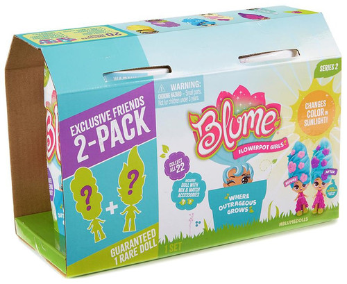 Blume Series 2 Flowerpot Girls Exclusive Mystery 2-Pack Skyrocket - ToyWiz