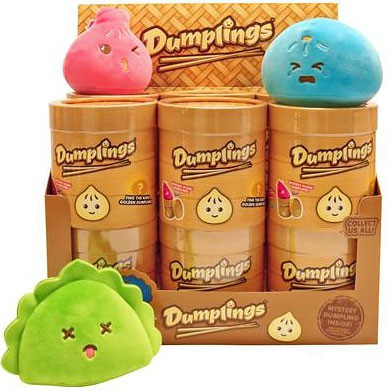 Dumplings Food Plush Dumplings Mystery Box 12 Packs Commonwealth Toys ...