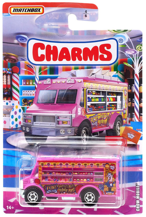 Matchbox Chow Mobile Diecast Vehicle 16 Charms Mattel Toys - ToyWiz