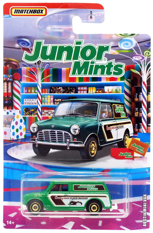 Matchbox Austin Mini Van Diecast Vehicle 56 Junior Mints Mattel Toys ...