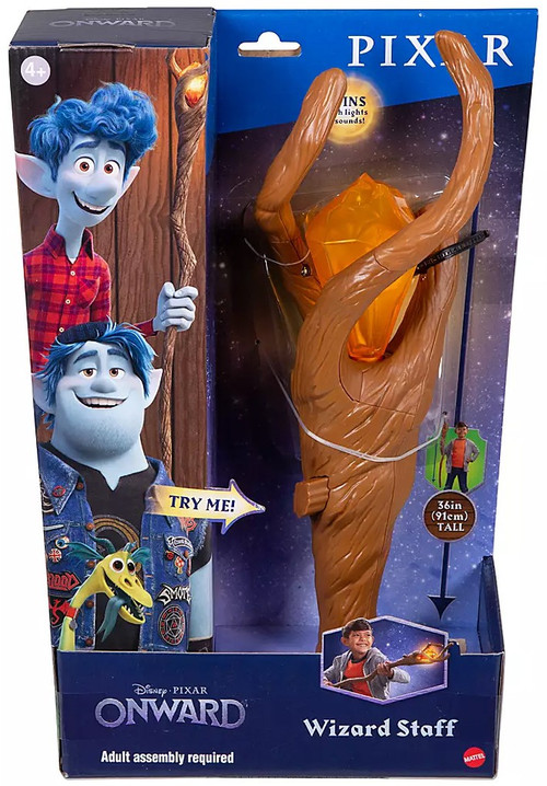 Disney Pixar Onward Wizard Staff Roleplay Toy Mattel - ToyWiz