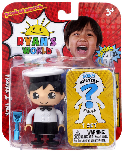 Ryans World Series 4 Chef Ryan Mystery 3 Action Figure 2-Pack Pocket ...