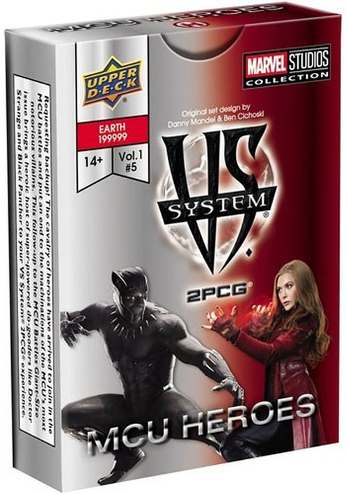 Marvel VS System Trading Card Game 2PCG MCU Heroes Expansion Upper Deck ...