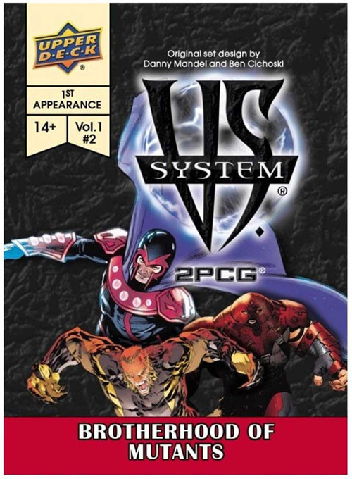 Marvel VS System Trading Card Game 2PCG Brotherhood of Mutants Vol. 1 2 ...