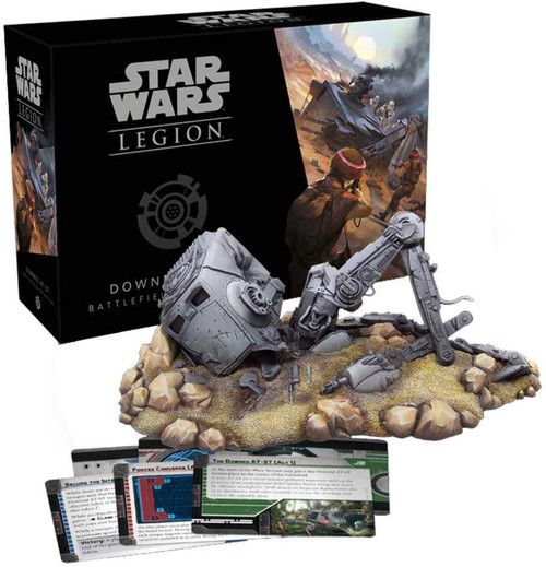 Star Wars Legion Downed AT-ST Expansion Fantasy Flight Games - ToyWiz