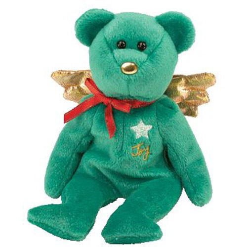 Beanie Babies Gift the Green Bear Beanie Baby Plush Peace Ty - ToyWiz