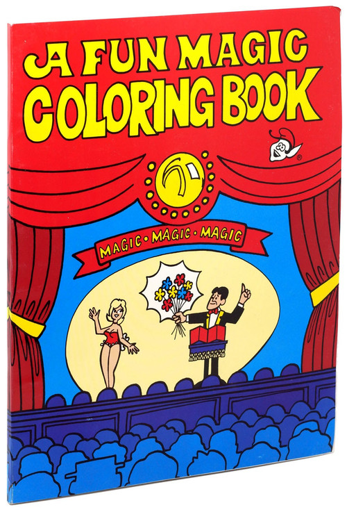 Magic A Fun Magic Coloring Book Fun Incorporated - ToyWiz