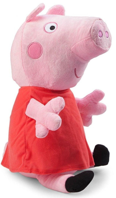 Peppa Pig Peppa Pig 17.5 Plush Red Dress Fiesta - ToyWiz
