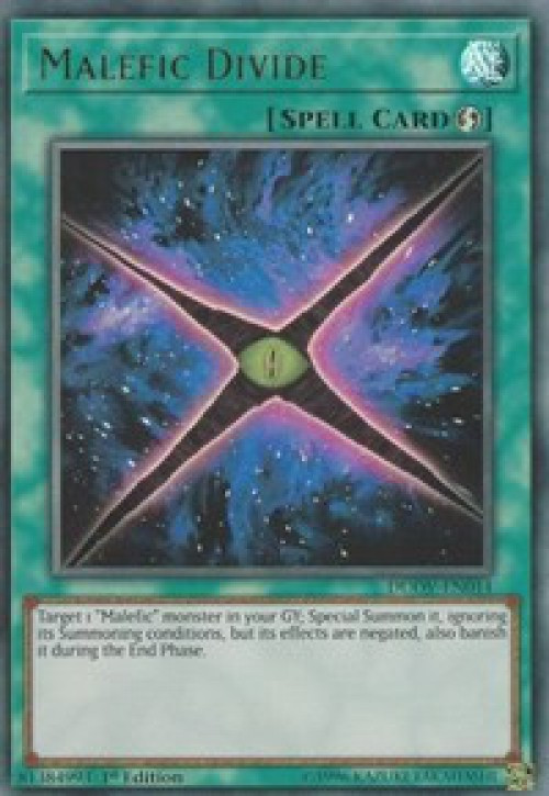 YuGiOh Duel Overload Single Card Ultra Rare Malefic Divide DUOV-EN044 ...
