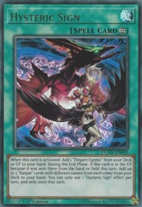 YuGiOh Duel Overload Single Card Ultra Rare Hysteric Sign DUOV-EN093 ...