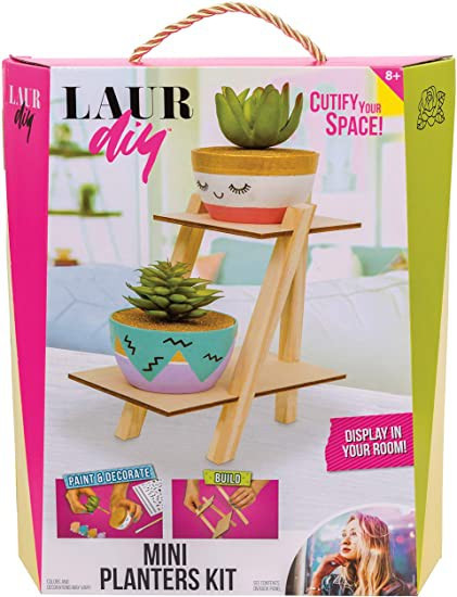 LaurDIY Mini Planters Craft Kit Mattel - ToyWiz