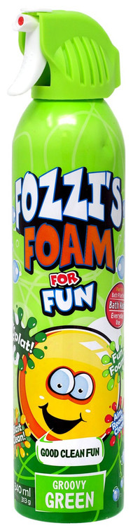 Fozzis Foam Groovy Green Apple Bath Foam 11.04 Fl. Oz. Shield Chemicals ...