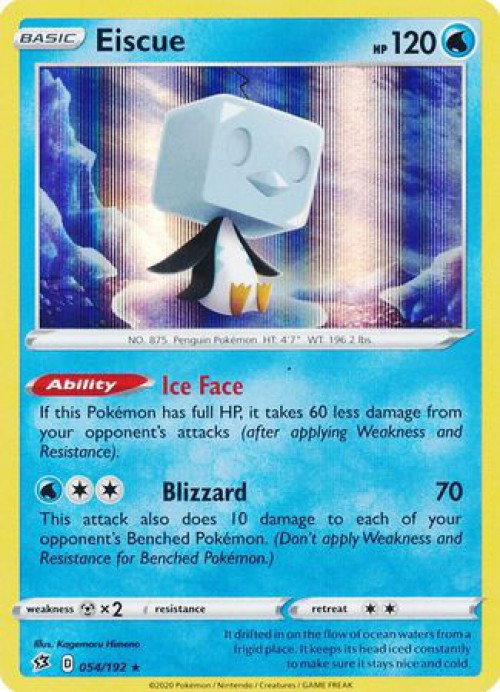 Pokemon Ice Type Cards
