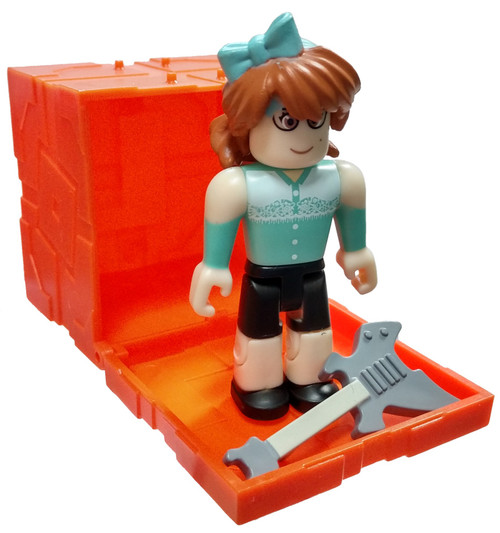 Roblox Series 6 RoBeats Roxie 3 Mini Figure with Orange Cube and Online ...