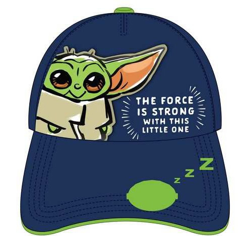 Star Wars The Mandalorian Baby Yoda Grogu Cap The Force is Strong with ...