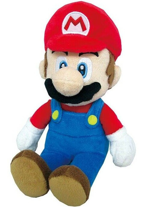Super Mario Mario 10 Plush San-Ei Little Buddy - ToyWiz