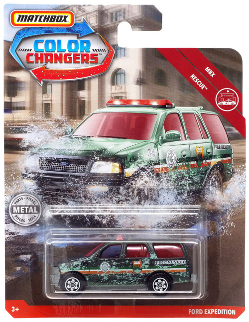 Matchbox Color Changers MBX Rescue Ford Expedition Diecast Vehicle ...