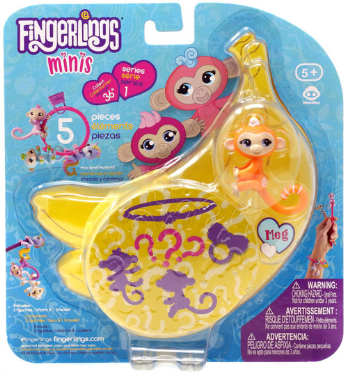 Fingerlings Minis Series 1 Meg 3-Pack WowWee - ToyWiz