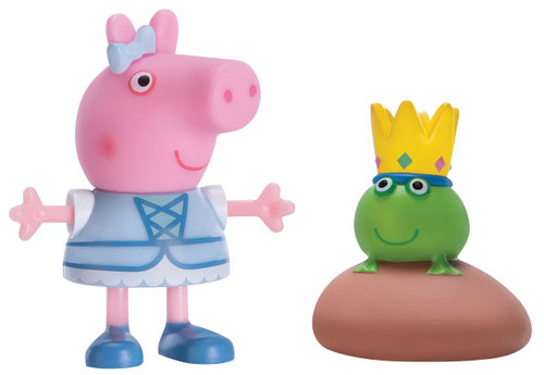 Peppa Pig Princess Peppa Mini Figure Jazwares - ToyWiz