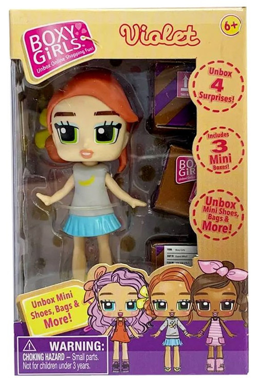Boxy Girls Violet Mini Doll Jay at Play - ToyWiz