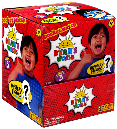 Ryans World Mini Figure with Accessory Series 3 Mystery Box 24 Packs ...