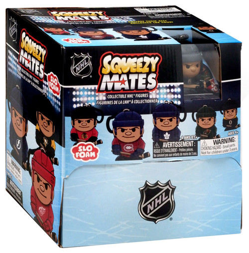 NHL Squeezy Mates Series 1 Hockey Mystery Box 24 Packs Party Animal ...