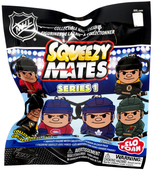 NHL Squeezy Mates Series 1 Hockey Mystery Pack 1 RANDOM Slo Foam Figure ...