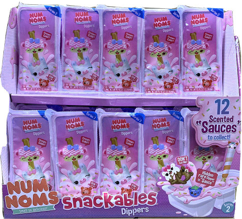 Num Noms Snackables Dippers Series 2 Mystery Pack 35 Packs MGA ...