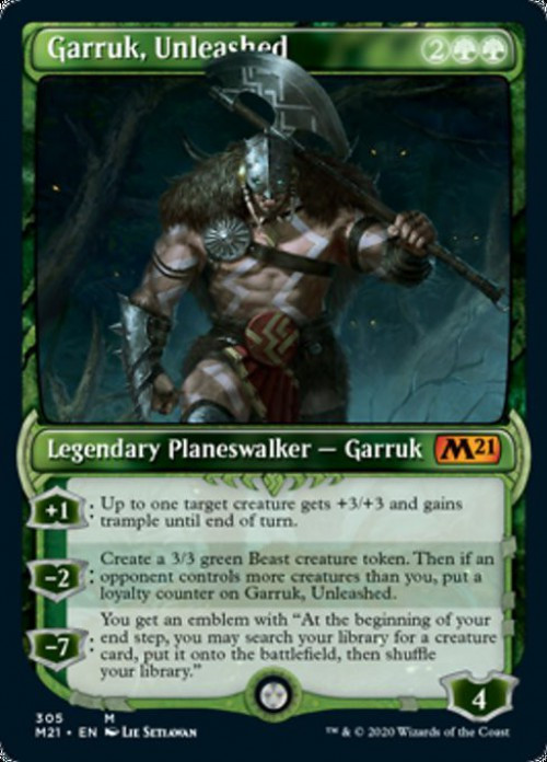 Magic The Gathering 2021 Core Set Single Card Mythic Rare Garruk ...